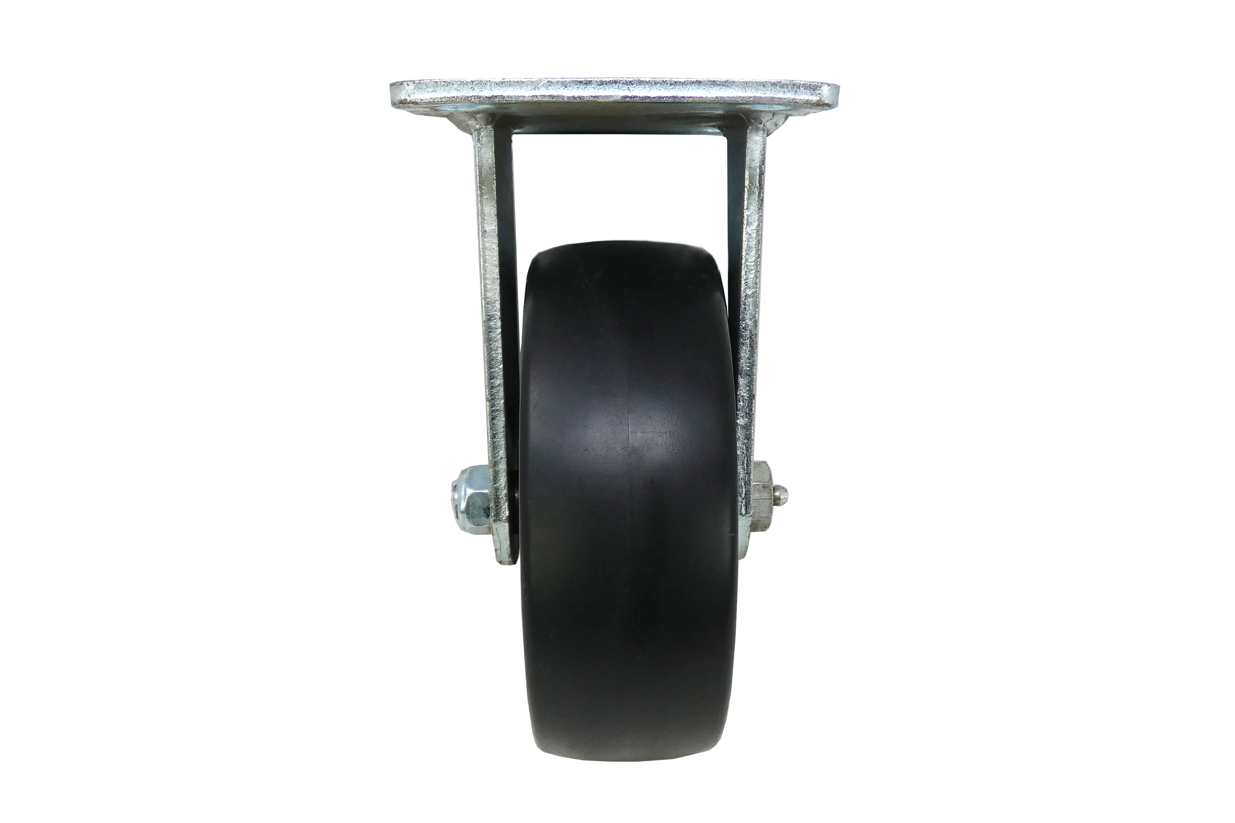6-Inch Polypropylene Wheel Rigid Plate Caster, 550-lb Load Capacity ...