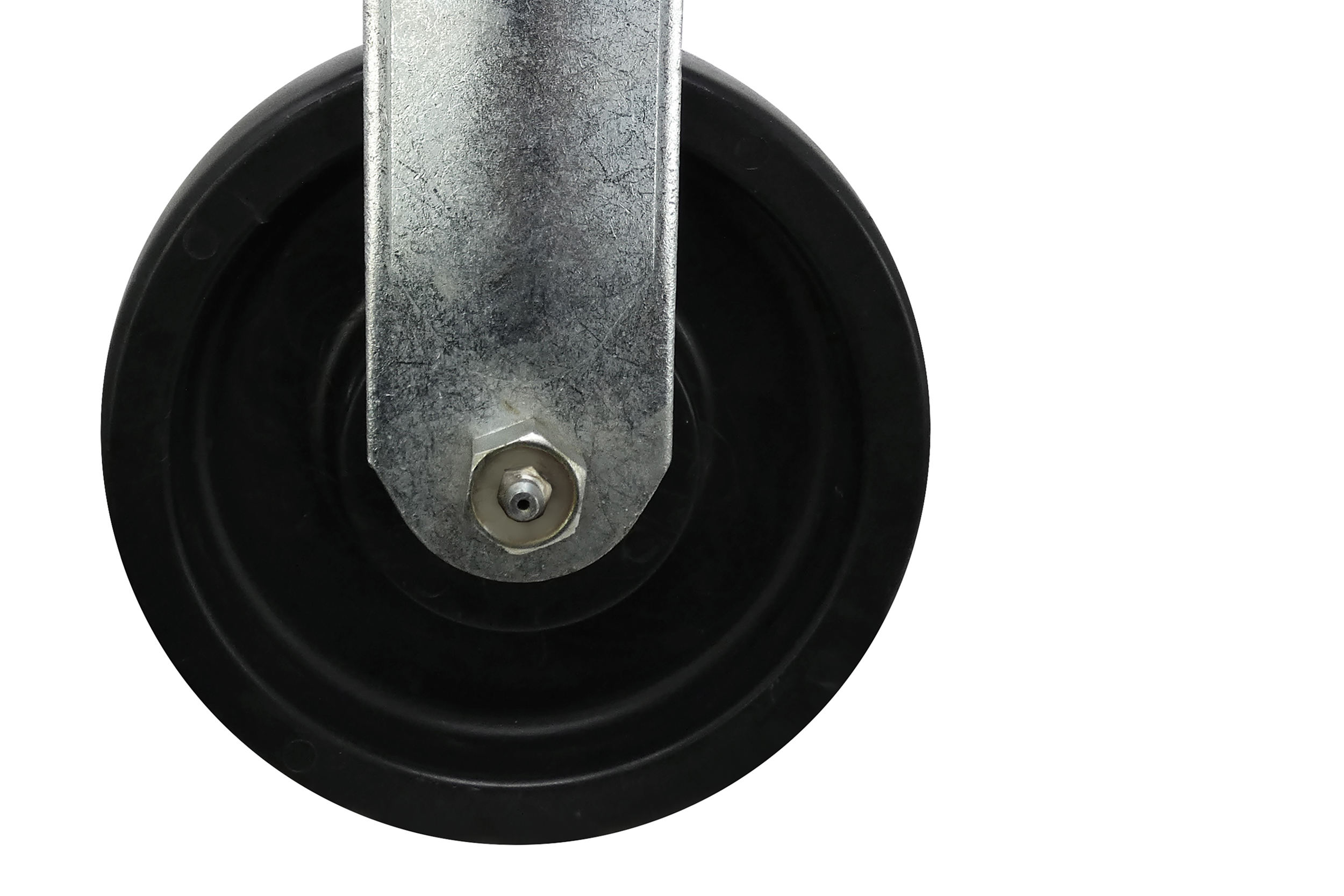 6-Inch Polypropylene Wheel Rigid Plate Caster, 550-lb Load Capacity ...