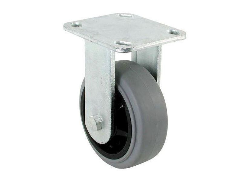 6-Inch Thermoplastic Rigid Caster, 550-lb Load Capacity – Shepherd Hardware