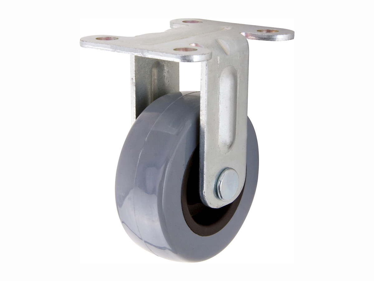 2-Inch Medium Duty Rigid Caster, 88-lb Load Capacity – Shepherd Hardware