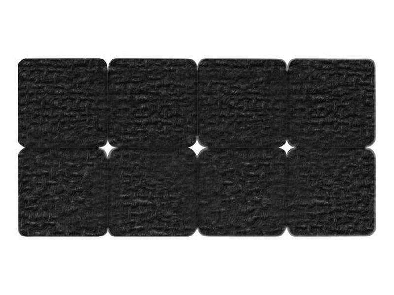 1-Inch x 1-Inch Surface Grip Adhesive Non Slip Pads, 16-Pack – Shepherd ...