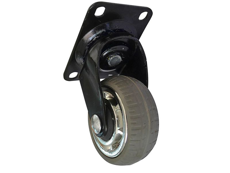 5-Inch Smooth Designer Caster, Chrome Spokes – Shepherd Hardware