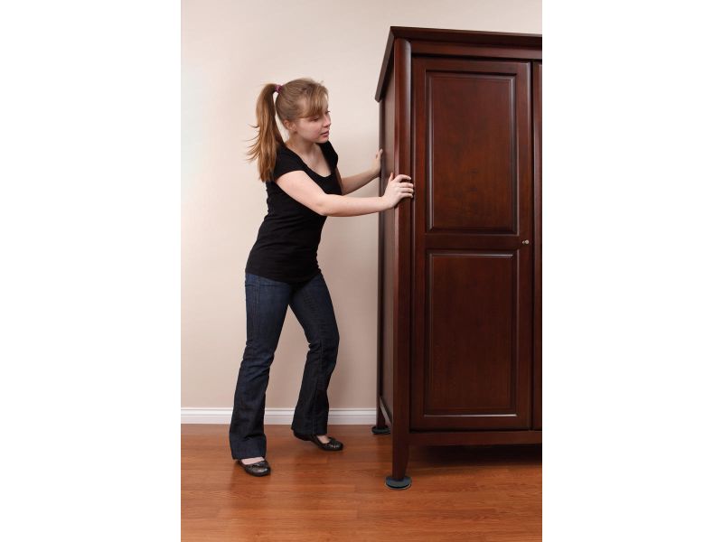 5-Inch Reusable, Round, Heavy Duty FeltGard Slider Pads, 4-Pack ...