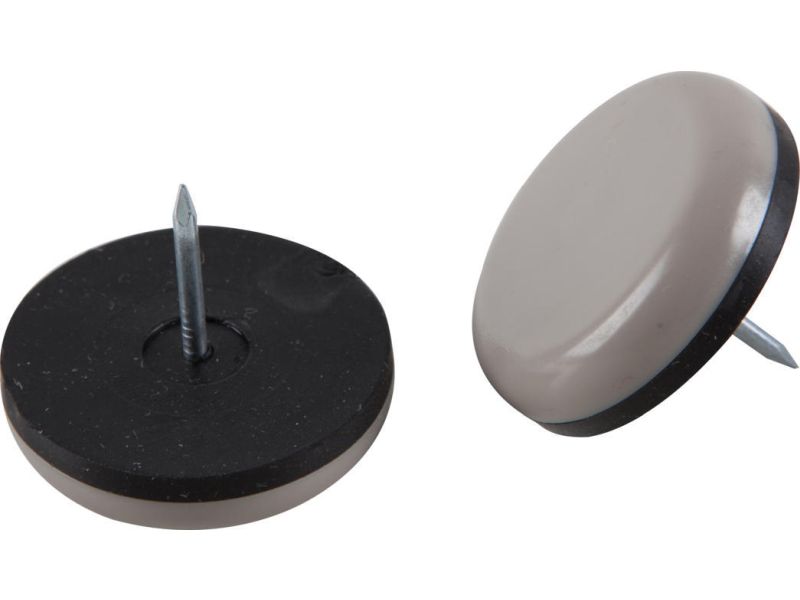 1-1/4-Inch Slide Glide Nail On Furniture Sliders, Beige, 4-Pack ...