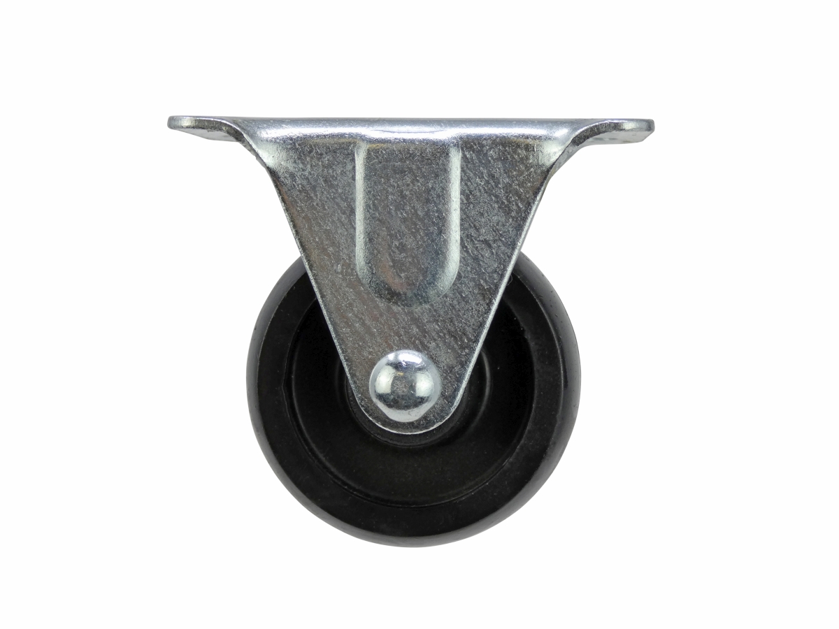 2-Inch Rigid Plate Polypropylene Caster, 125-lb Load Capacity ...