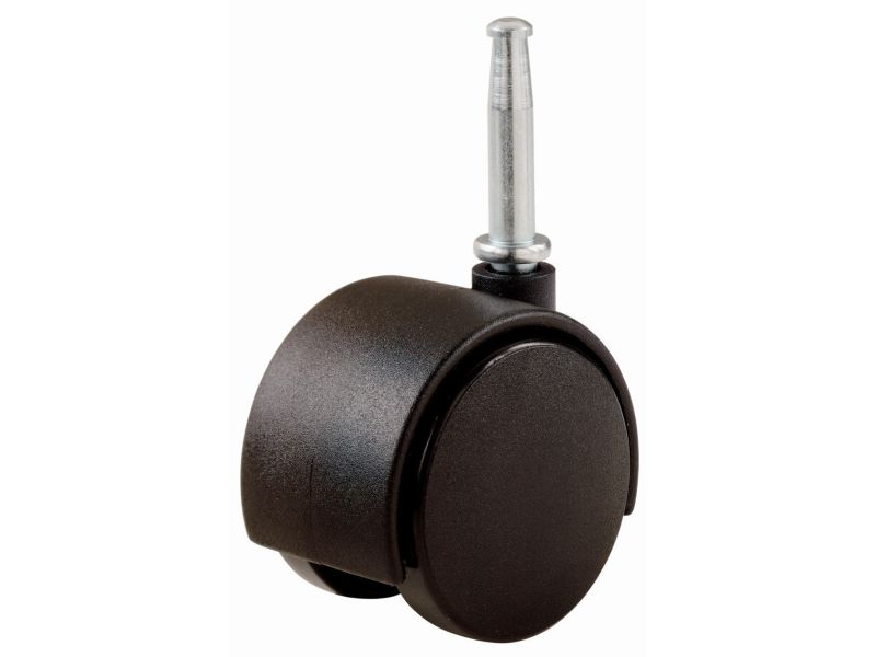 2-Inch Office Chair Stem Caster, Twin Wheel, 2-Pack – Shepherd Hardware