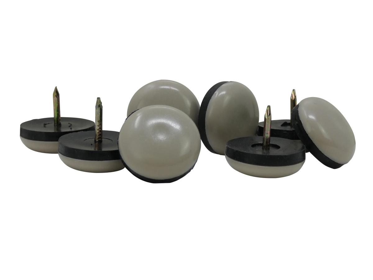 7/8-Inch Slide Glide Nail On Furniture Sliders, Beige, 8-Pack ...