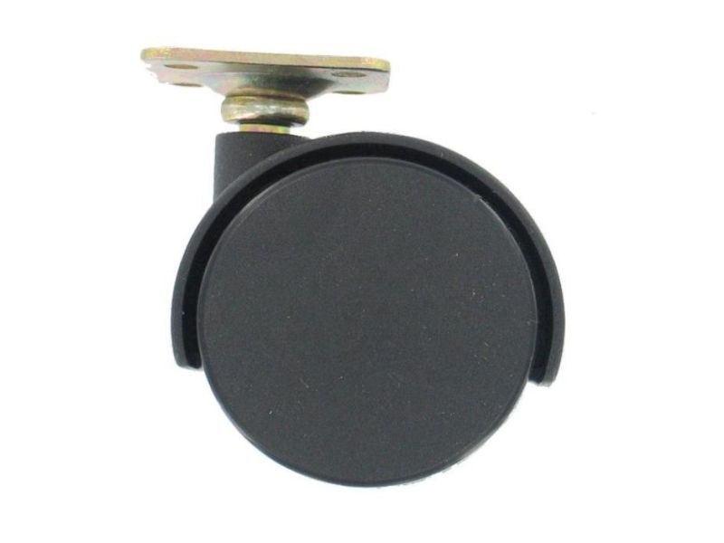 2-Inch Office Chair Plate Caster, Twin Wheel, 1-Pack – Shepherd Hardware