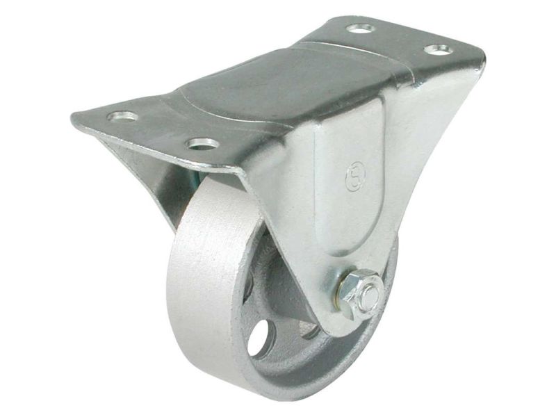 3-Inch Rigid Cast Iron Caster, 250-lb Load Capacity – Shepherd Hardware