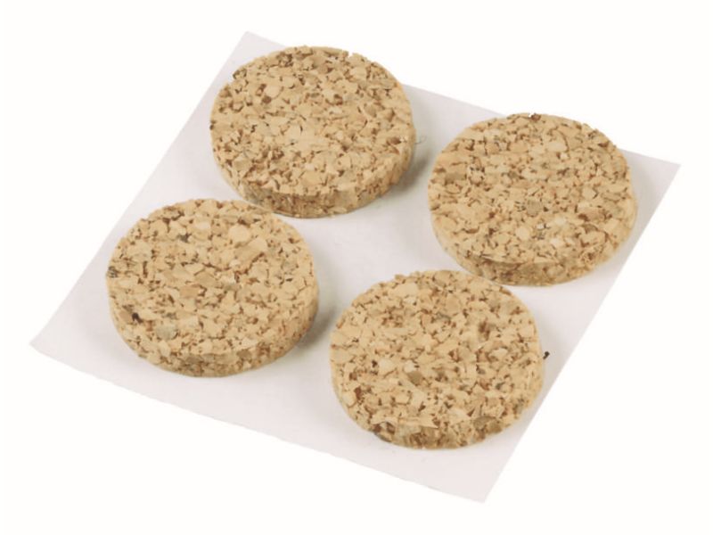 3/4-Inch SurfaceGard Adhesive Cork Pads, 12-Count – Shepherd Hardware