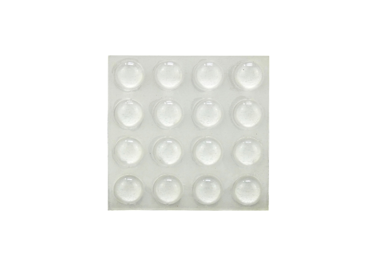 3/8-Inch Clear Surface Gard Self-Adhesive Round Vinyl Pads/Bumpers ...